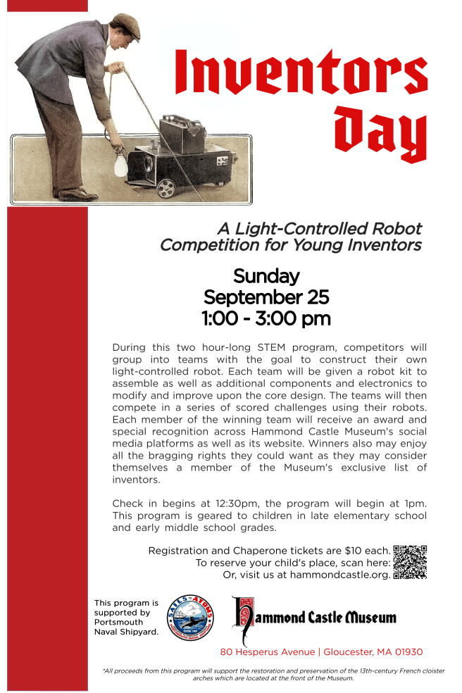 Calling All Young Inventors! | Cape Ann Community