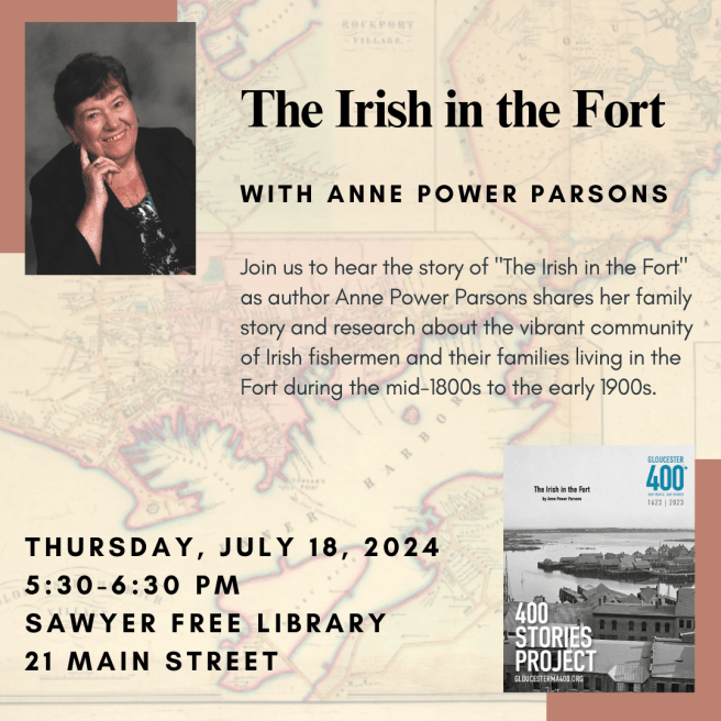 “The Irish in the Fort” by Anne Power Parson at Sawyer Free Library ...